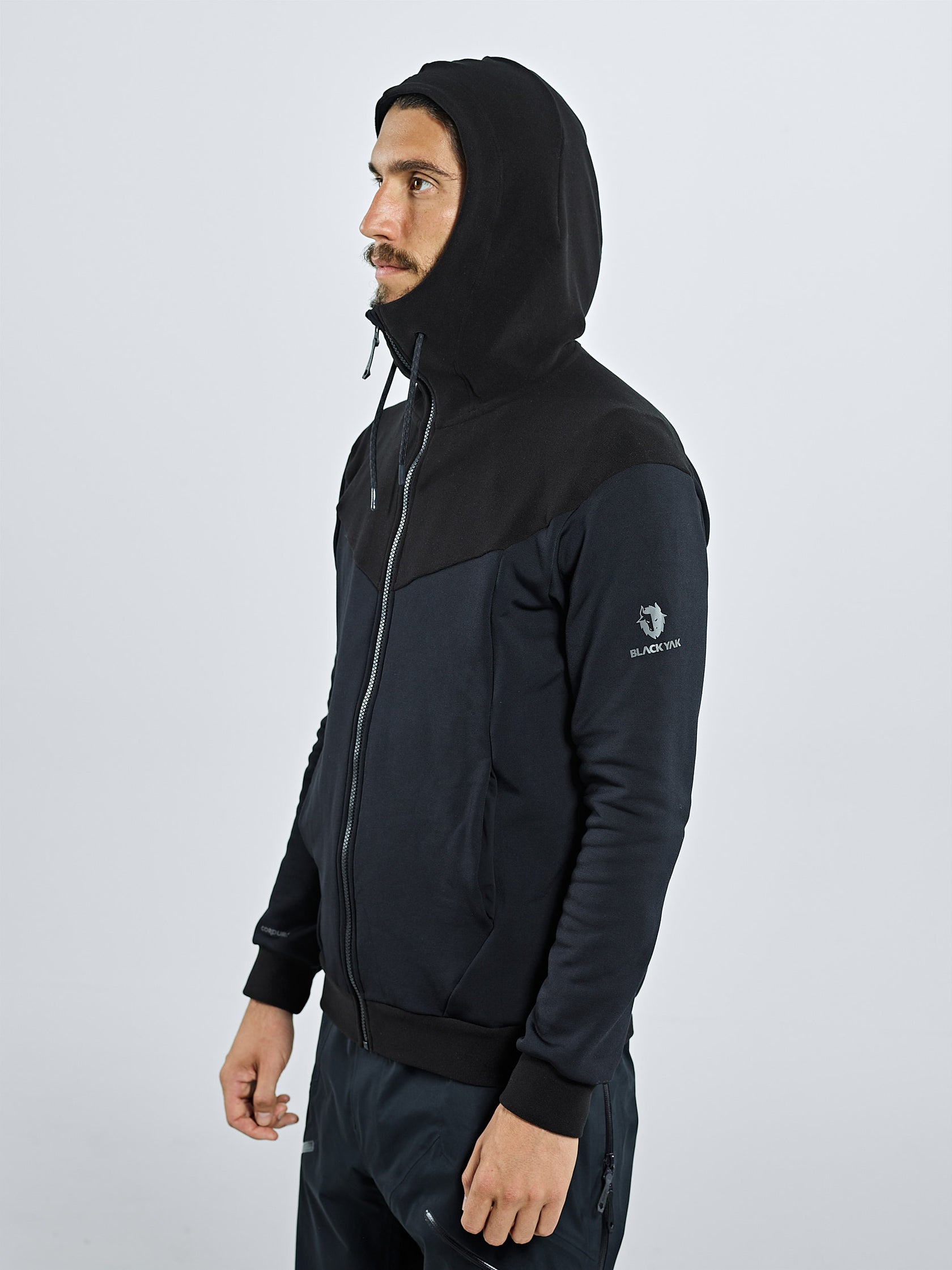 HERREN YAKALO FLEECE FULL ZIP HOODY – BLACKYAK Shop