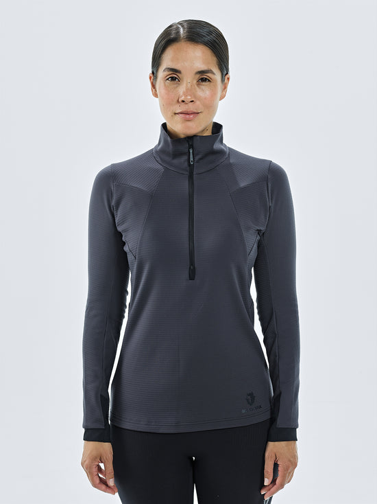 WOMEN'S CHUMBU FLEECE 3/4 ZIP – BLACKYAK Shop