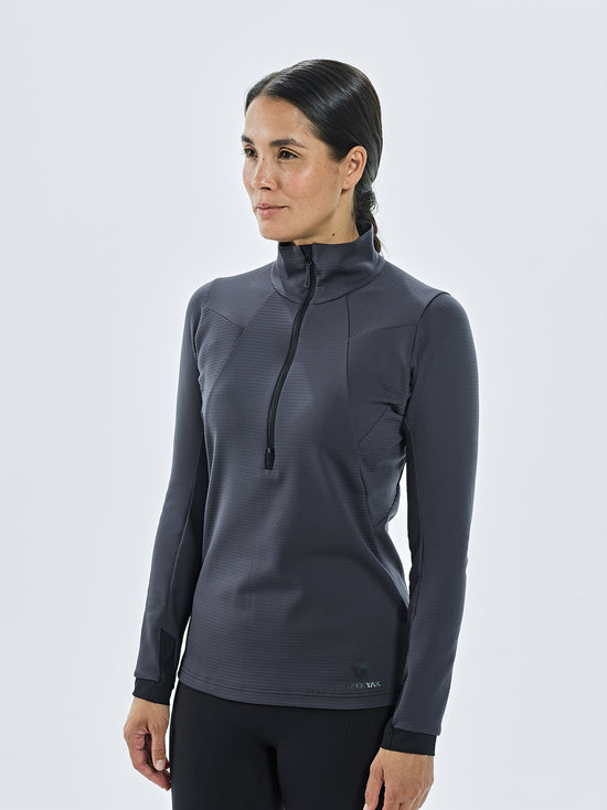 WOMEN'S CHUMBU FLEECE 3/4 ZIP – BLACKYAK Shop