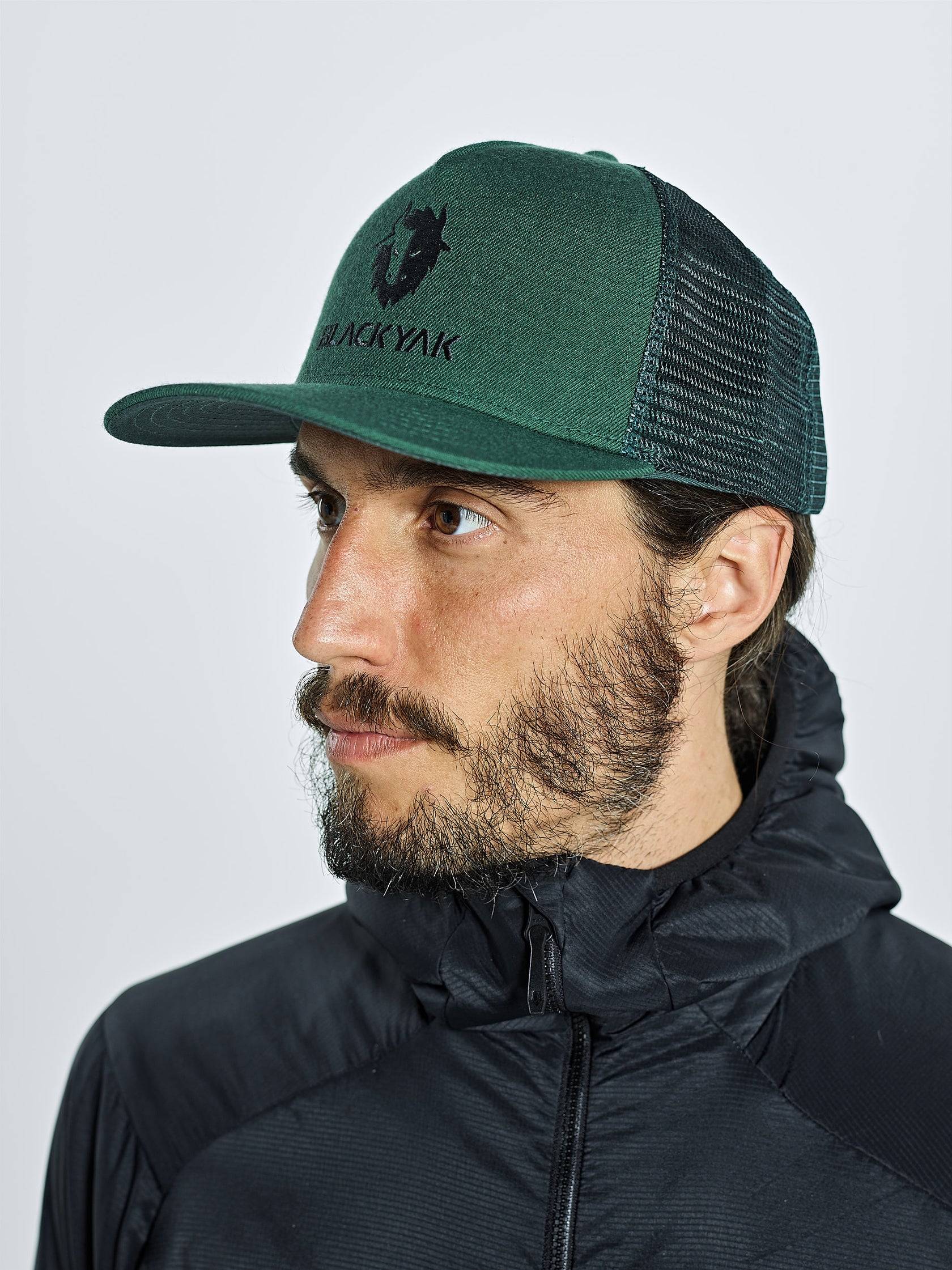 YAK LOGO CLASSIC TRUCKER CAP – BLACKYAK Shop